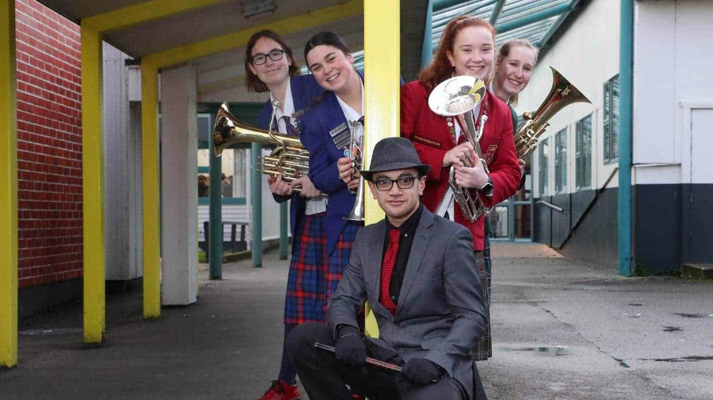 NZ Secondary Schools Brass Band selection! - Southland Girls' High School