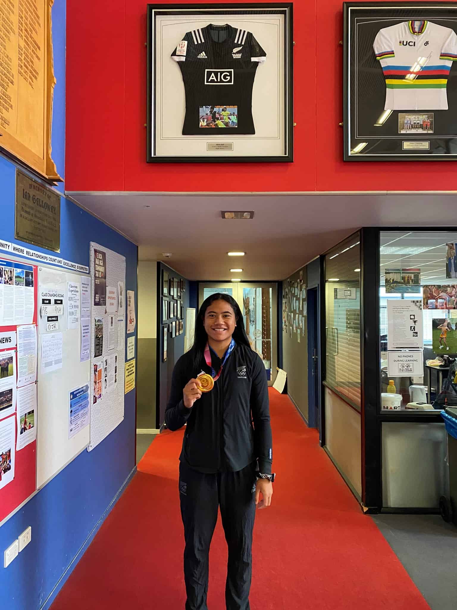 Gold Medal Olympian - Alena Saili (SGHS Alumni) - Southland Girls' High ...