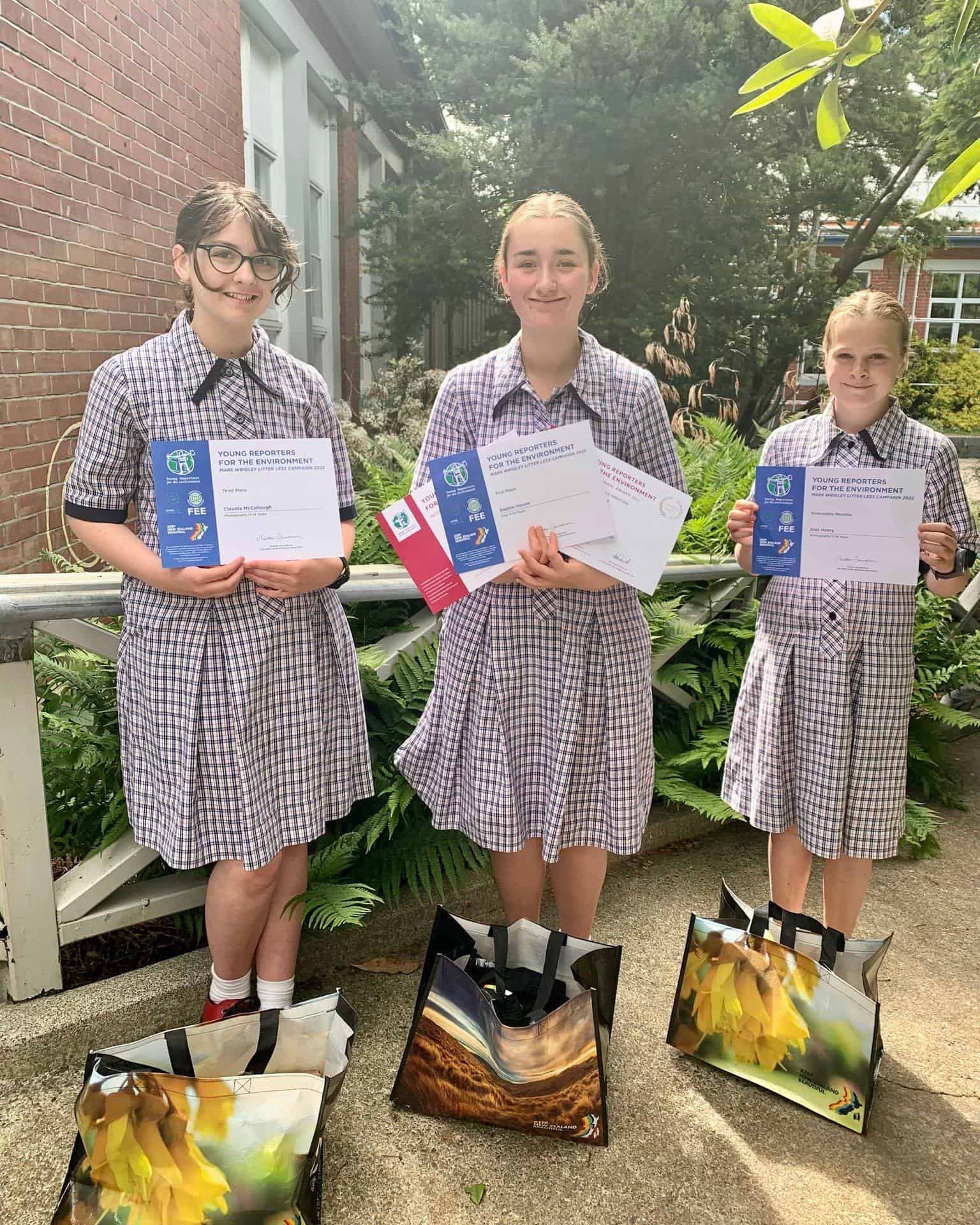 Keep NZ Beautiful Young Reporters for Environment - Southland Girls ...