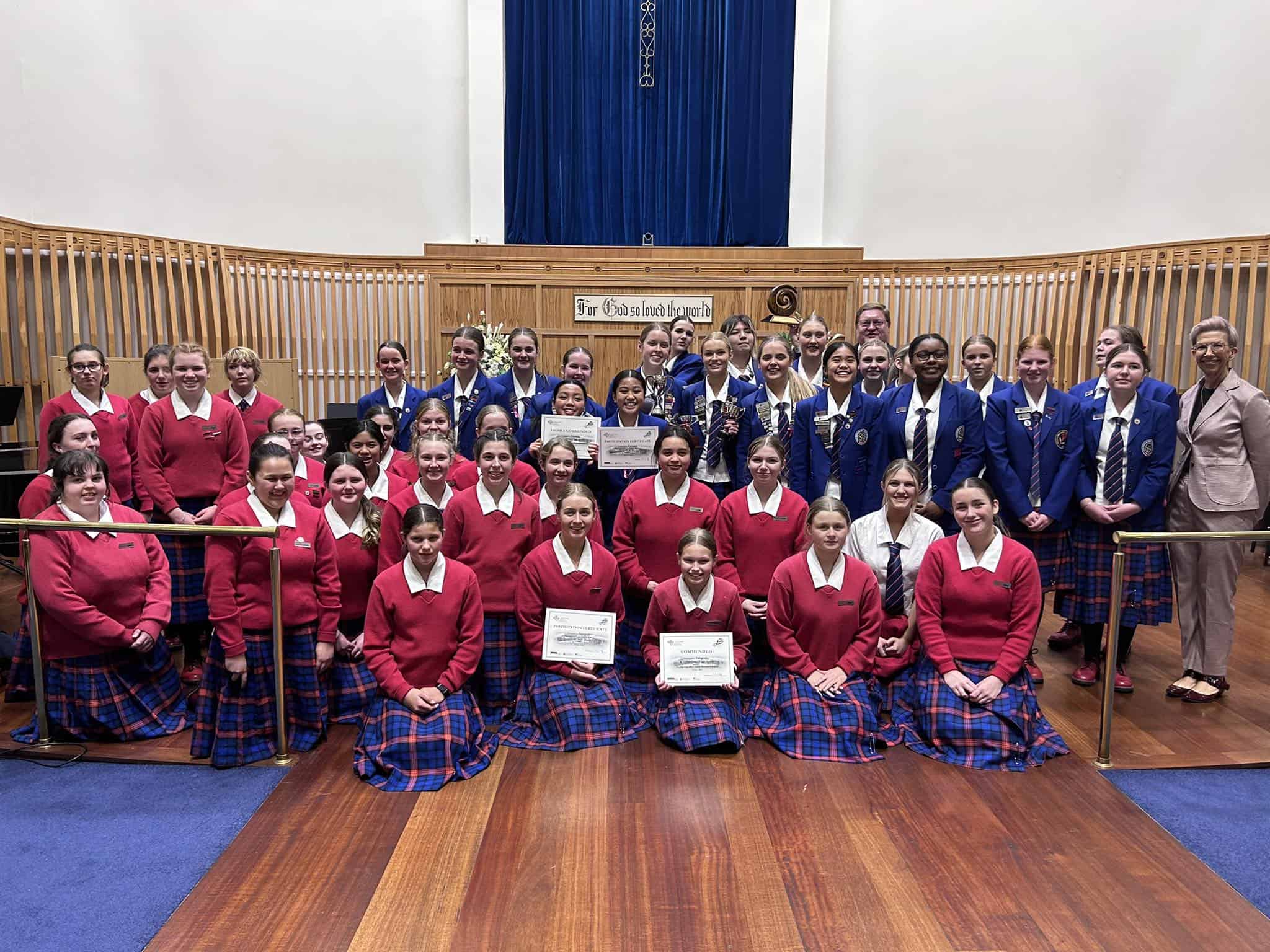 NZCF's The Big Sing Regional Final - Southland Girls' High School